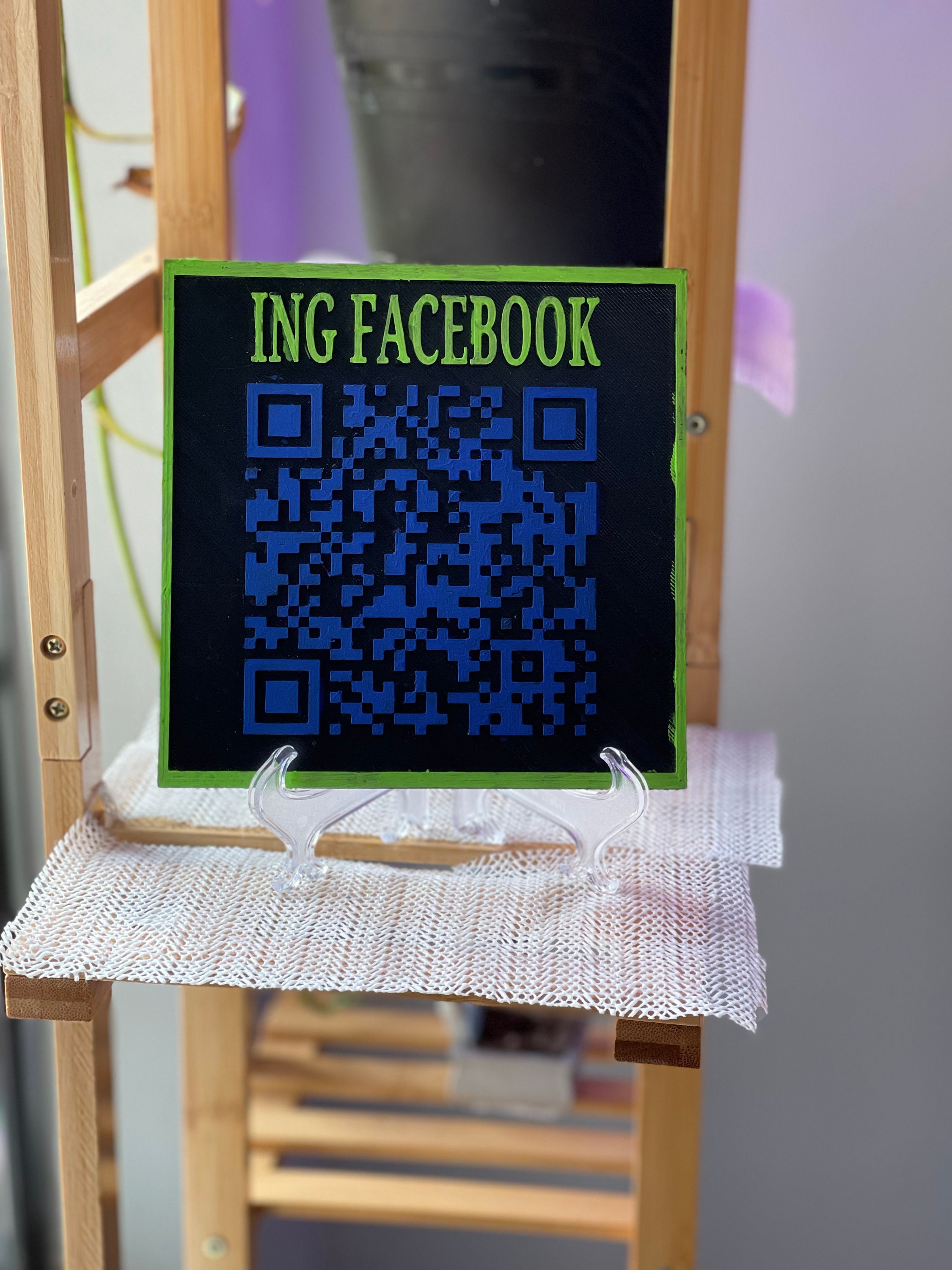 Personalized QR Code Sign for Your Business Event or Any Link - Etsy