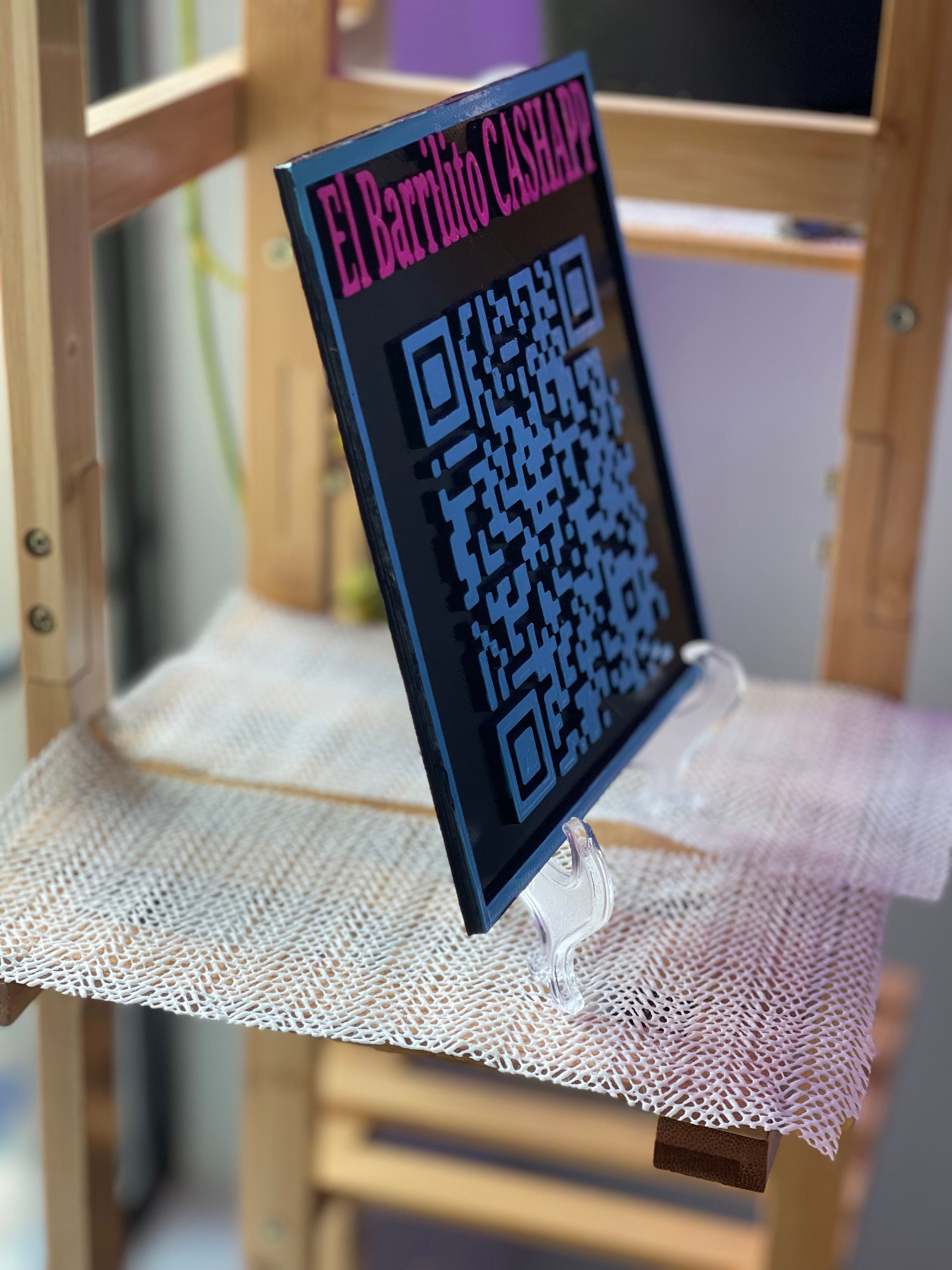 Personalized QR Code Sign for Your Business Event or Any Link - Etsy