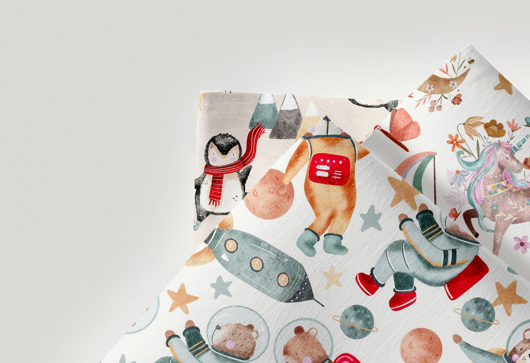 Folded Fabric Mockup Textile Mockup Seamless Pattern Mockup Pattern Template Procreate Mockup