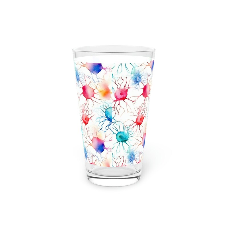 Beautiful Brain Neurons Glass - Perfect Gift for Neuroscientists ...