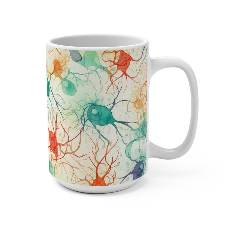 Watercolor Brain Networks Mug | Perfect Gift for Medical School ...