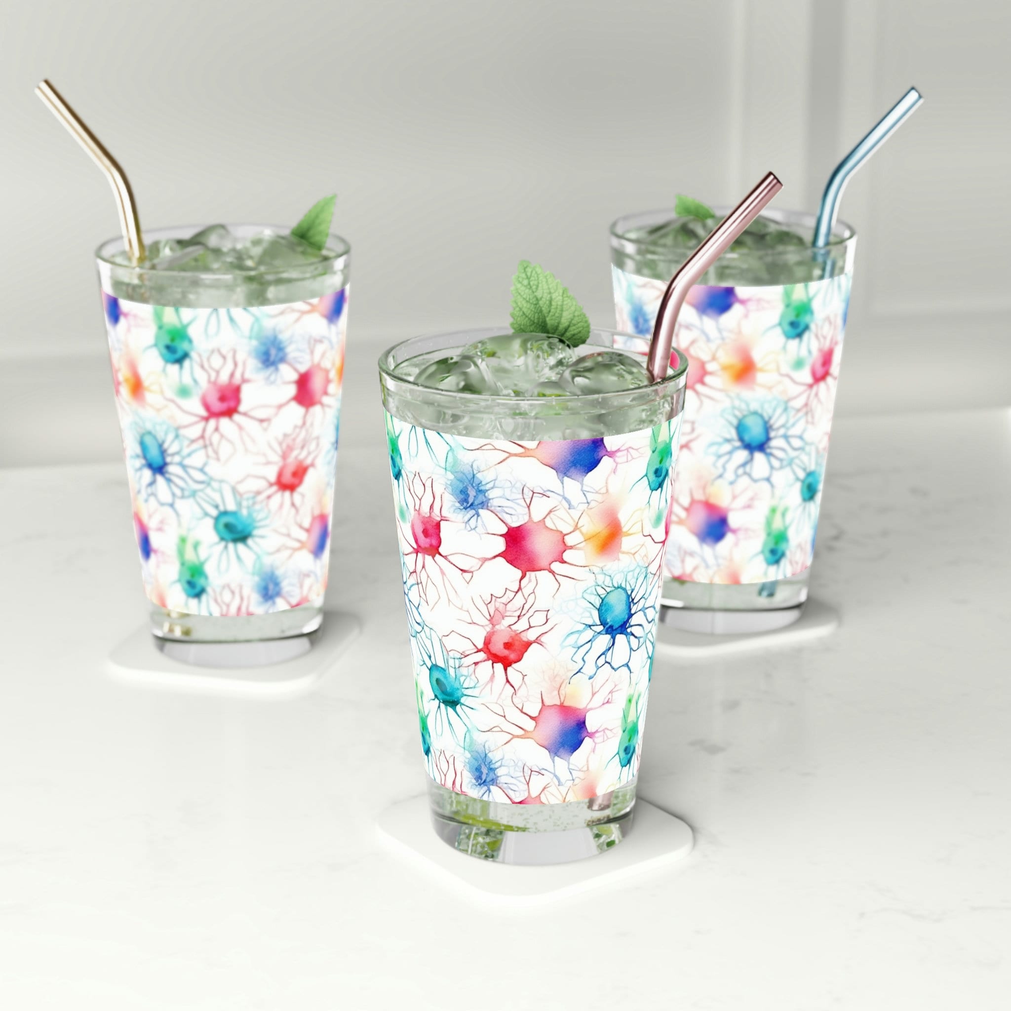 Beautiful Brain Neurons Glass - Perfect Gift for Neuroscientists ...