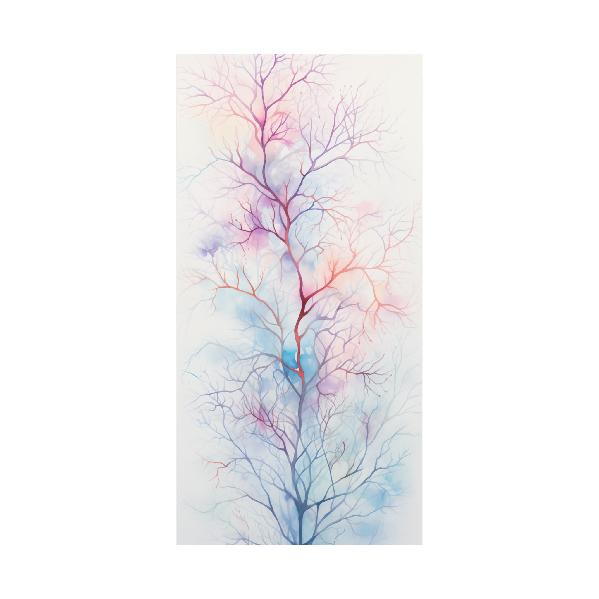 Neuro Art Poster: Vibrant Synapse Design 11x22 Museum-grade Paper ...