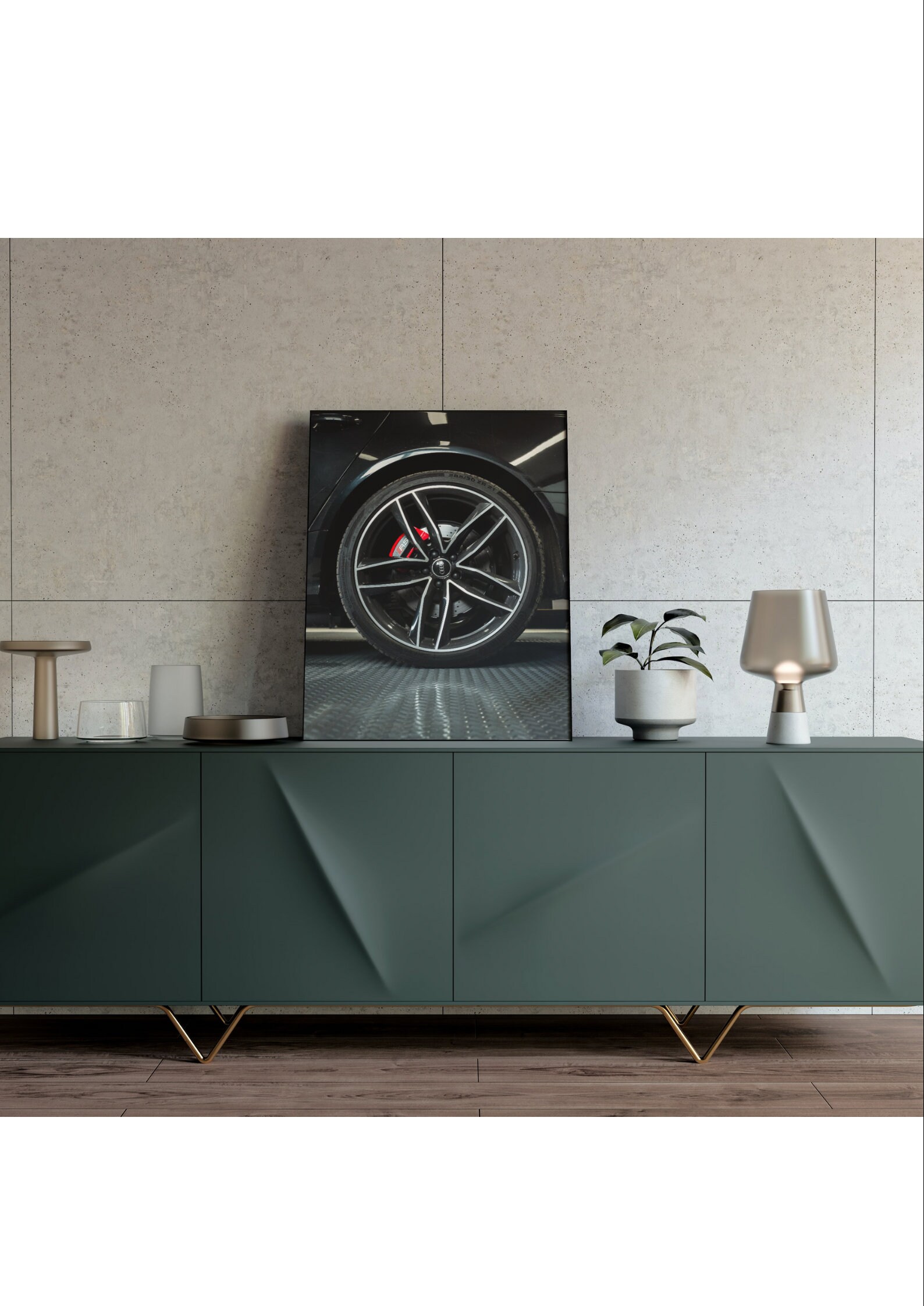 Audi RS6 Alloy Wheel Art - RS Brake Caliper - Etsy