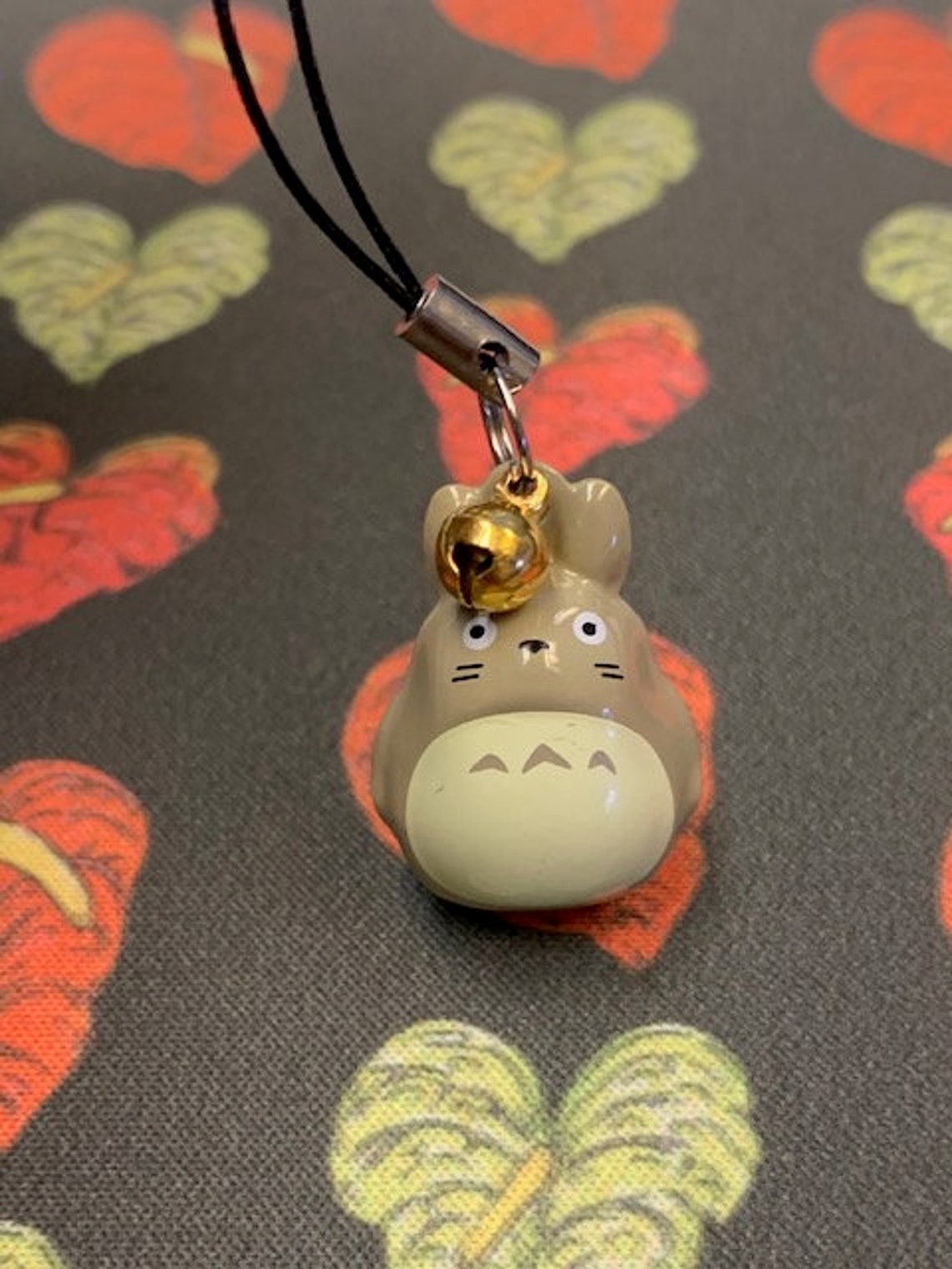 Cute Mini Kawaii Totoro Studio Ghibli Keychain Bell Phone - Etsy