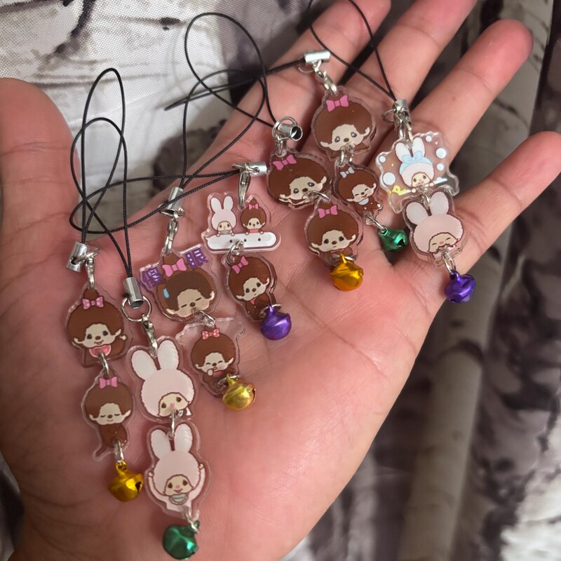 Monchichi Keychain - Etsy
