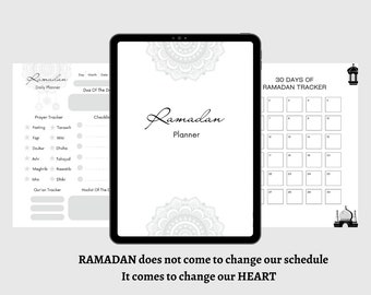 2025 Ramadan Planner, 1446 Ramadan, Daily Digital Planner, Days Tracker ...