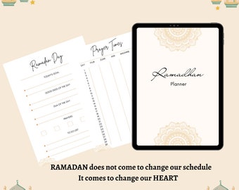 2025 Ramadan Planner, Digital Ramadan Planner, Ramadan Planner, Ramadan ...