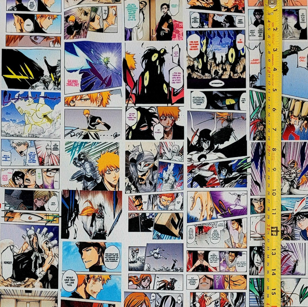 BLCH Anime Color Manga Fabric Half Yard and 1 Yard Available Brand New ...