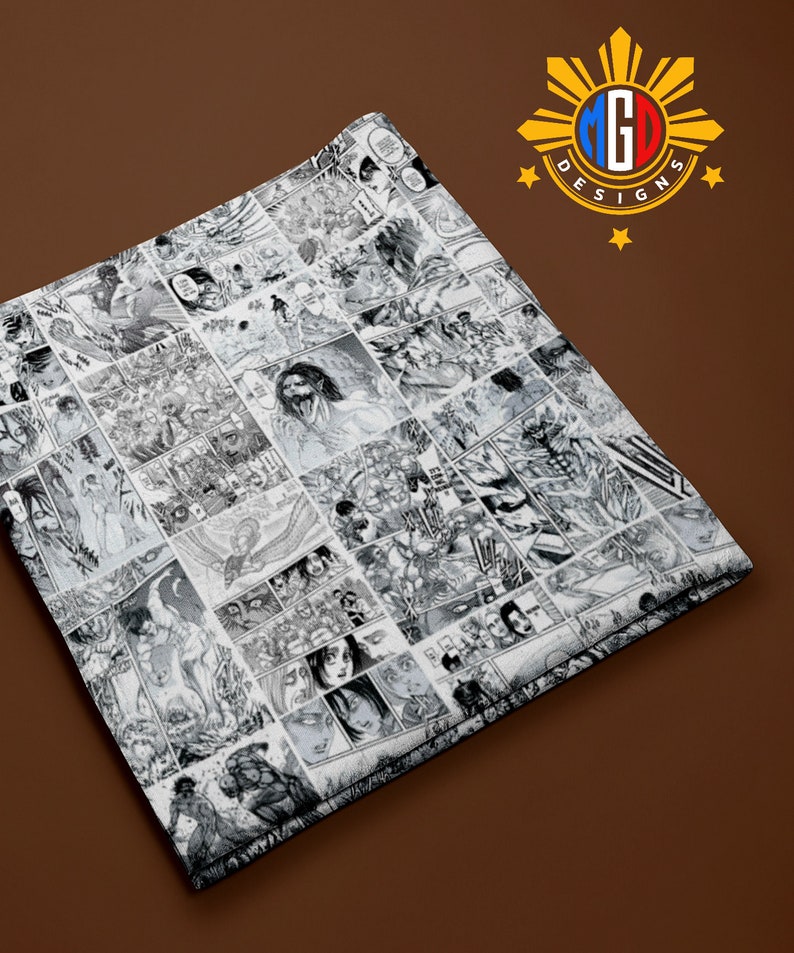 Anime Manga Comic Style AT Seamless Design 12 X - Etsy