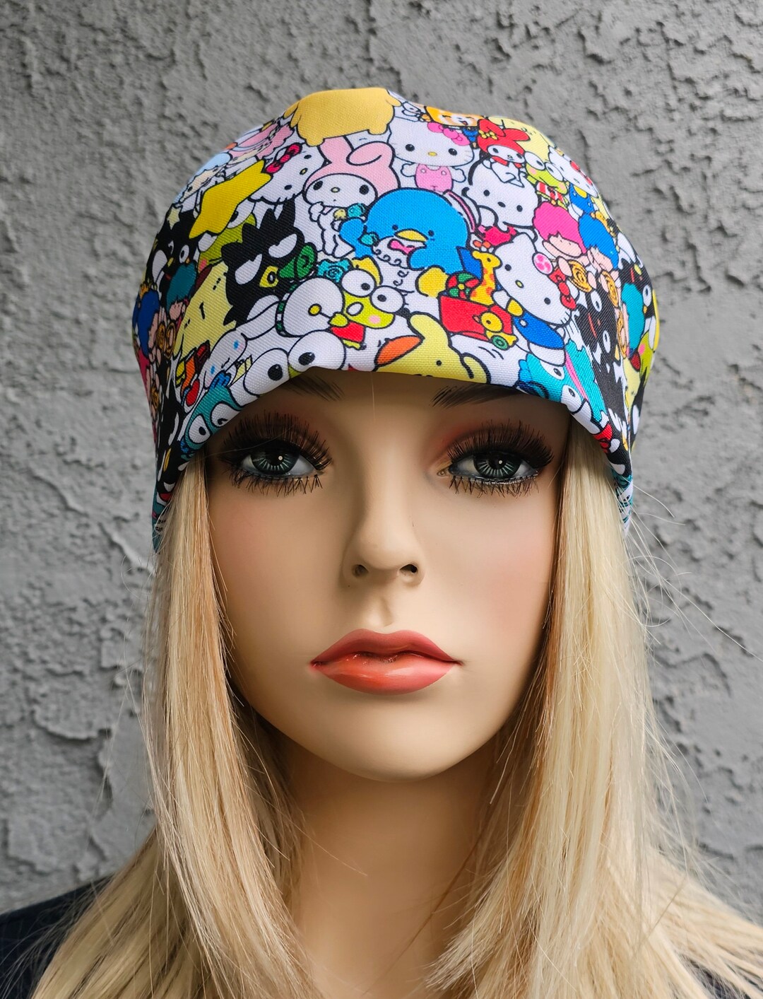 HK and Friends Collage Medical Nurse Scrub Cap Brand New - Etsy