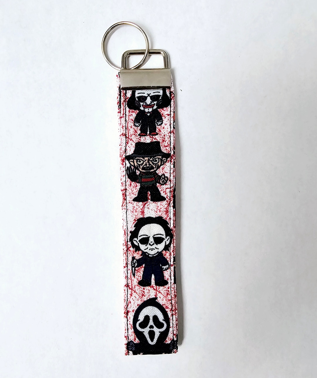 Hllow33n Cute Bad Guys Villains Kawaii Wristlet Keychain Fob brand New ...