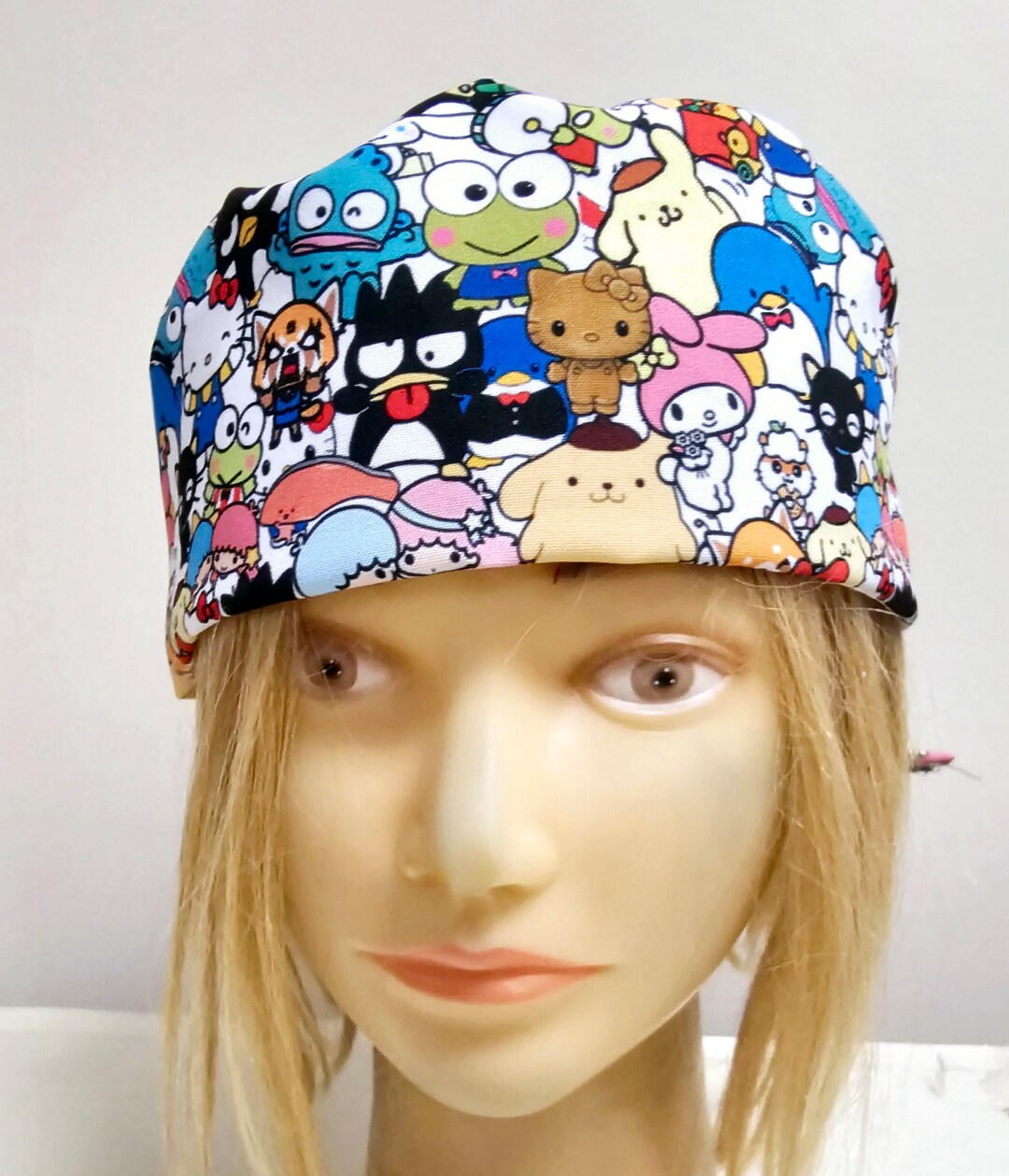 HK and Friends Collage Medical Nurse Scrub Cap Brand New - Etsy