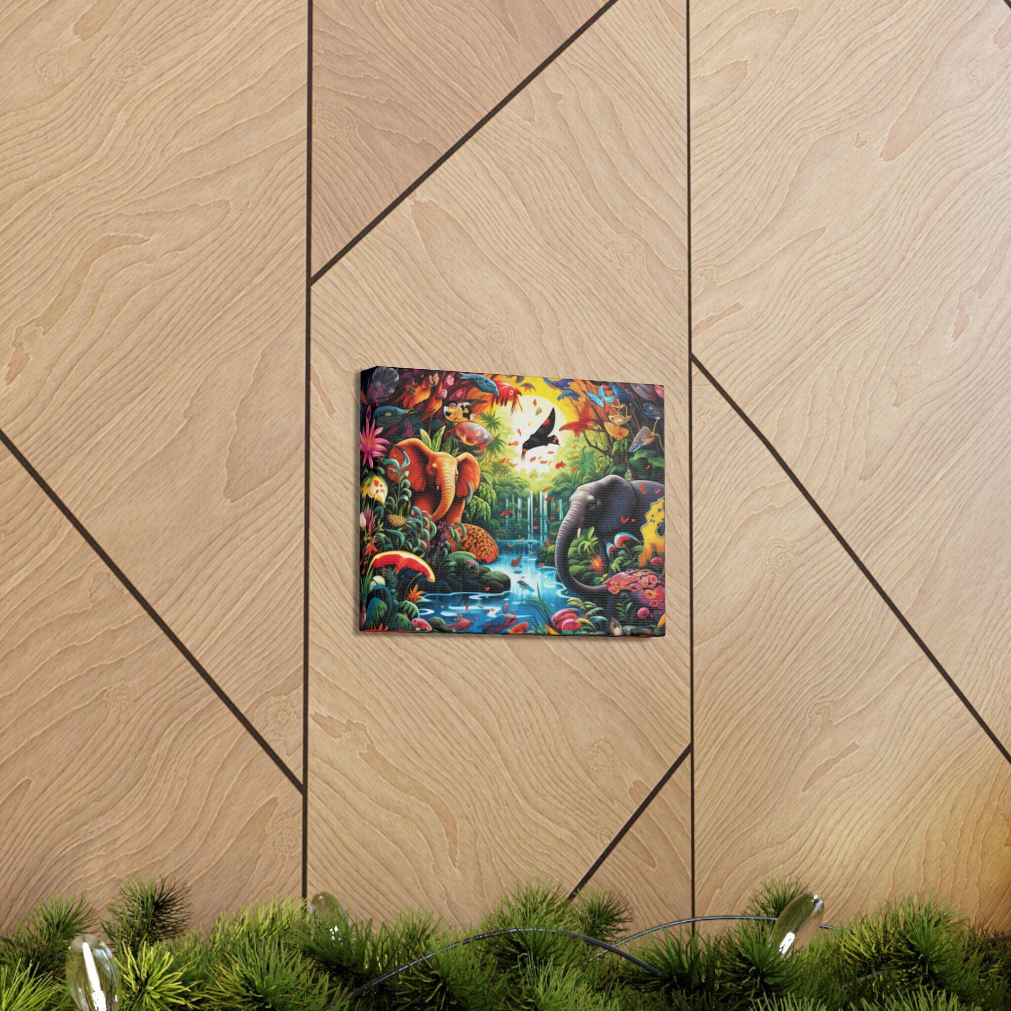 Enchanted Forest Enigma on a 10x8 Canvas - Etsy