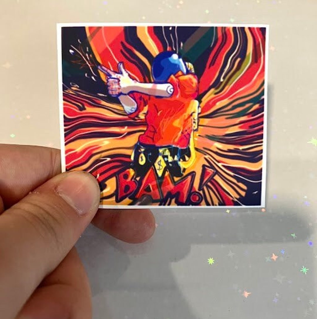 Bam! Sticker - Etsy