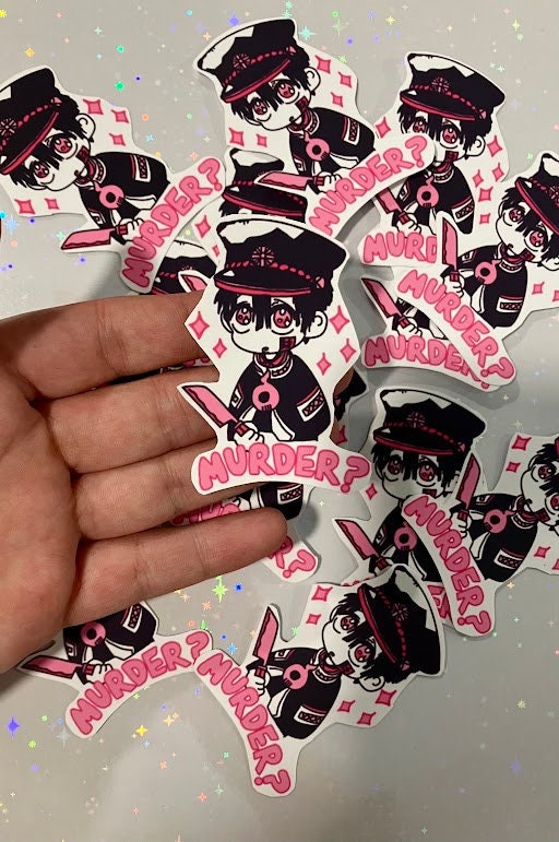 Hanako-kun Murder? Sticker - Etsy