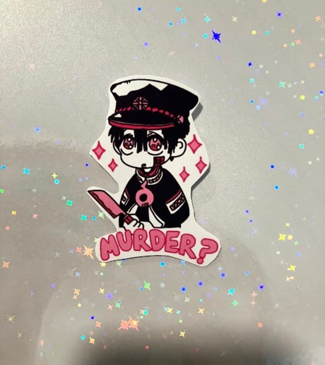 Hanako-kun Murder Sticker - Etsy