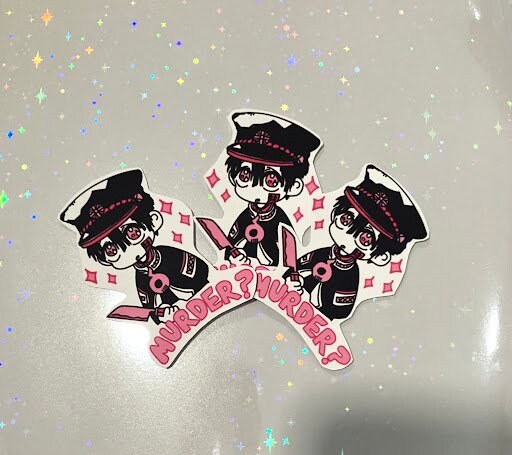 Hanako-kun Murder? Sticker - Etsy
