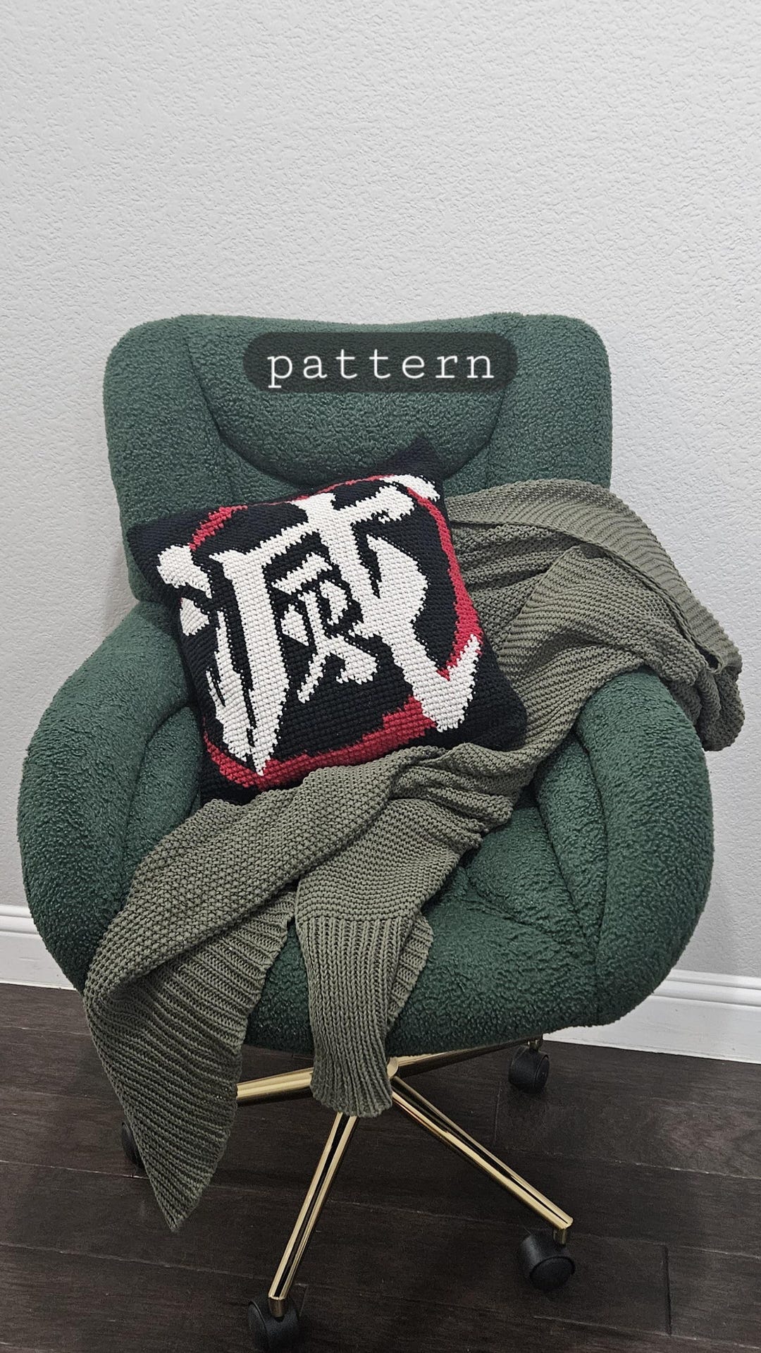 Destroy (demon Slayer Inspired) Crochet Pillow Pattern - Etsy