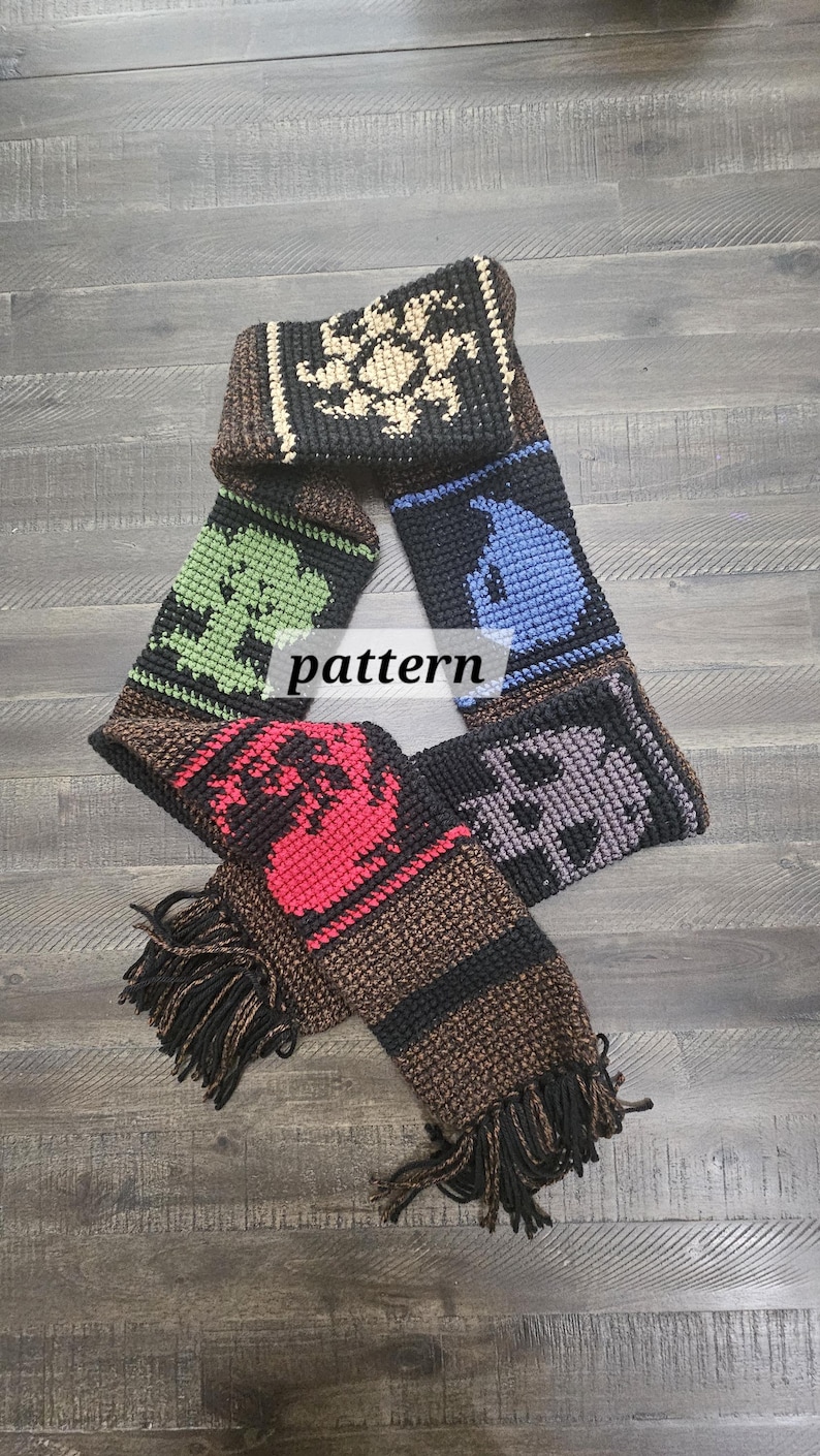 The Monarch - MTG Scarf Pattern - Etsy