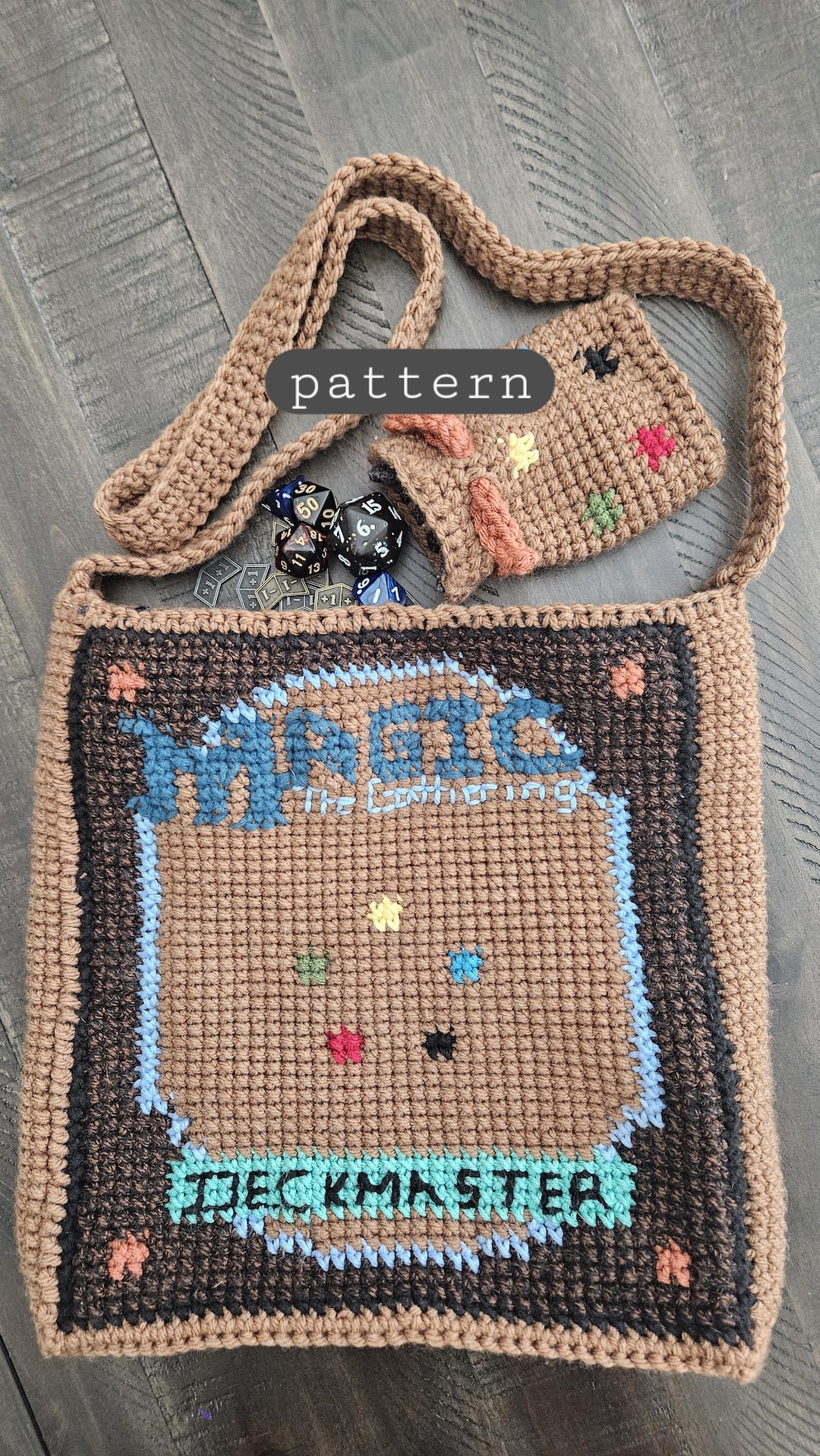 Magic Tote & Dice Bag Pattern (MTG) - Etsy