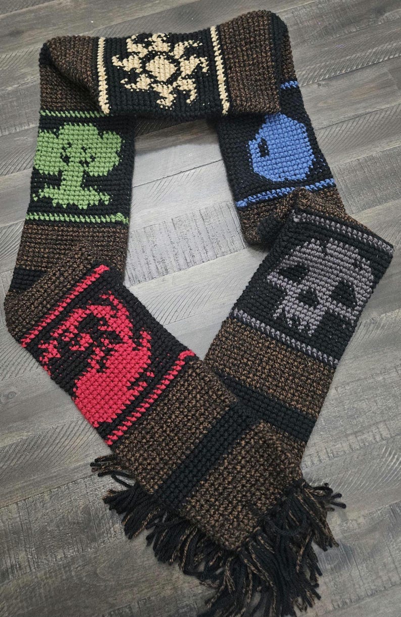 The Monarch - MTG Scarf Pattern - Etsy