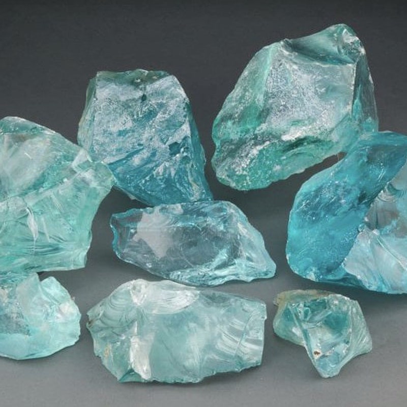 Slag Glass Chunks - Etsy