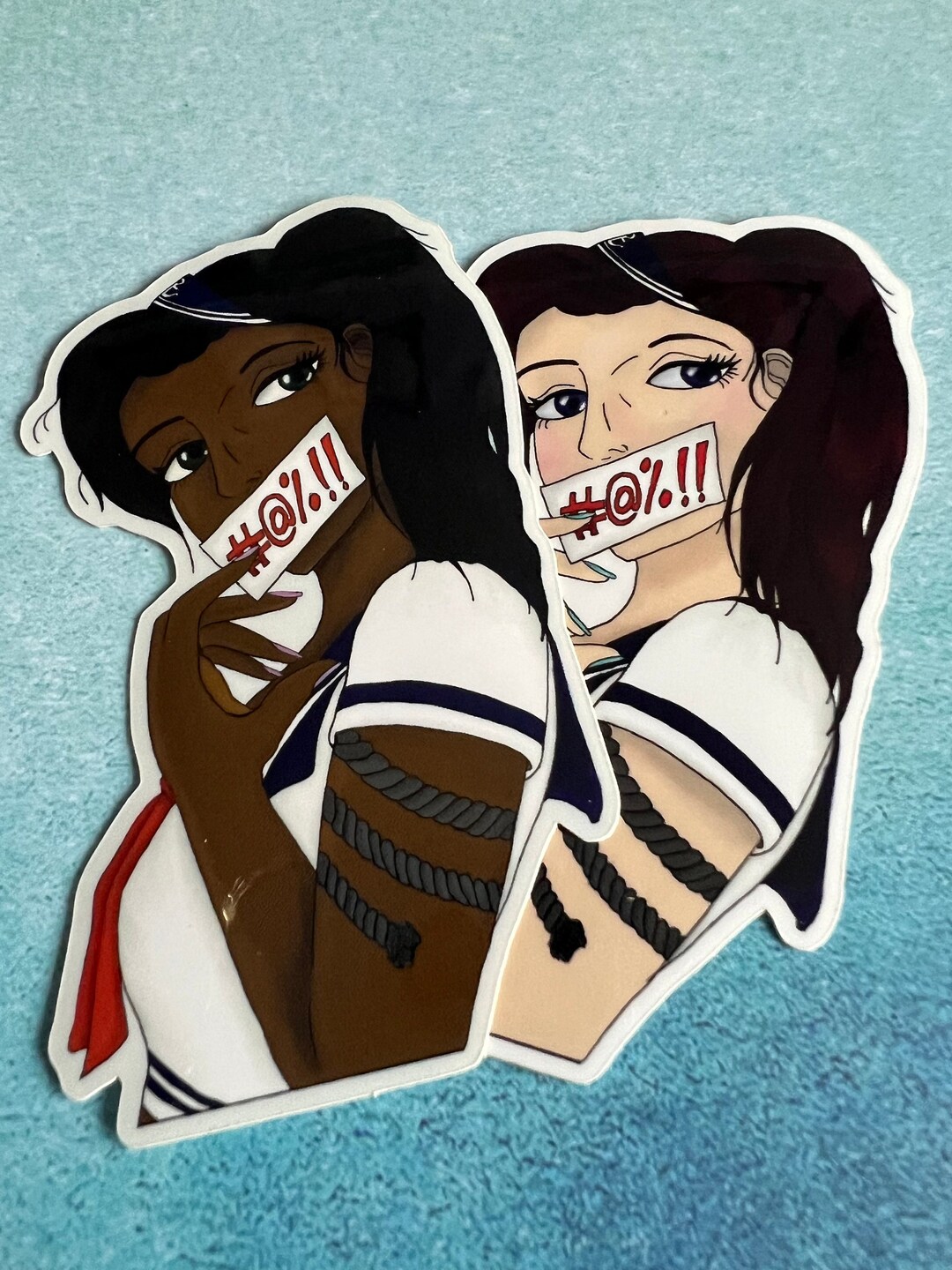 Sailor's Mouth Vinyl Sticker | Waterproof - Etsy