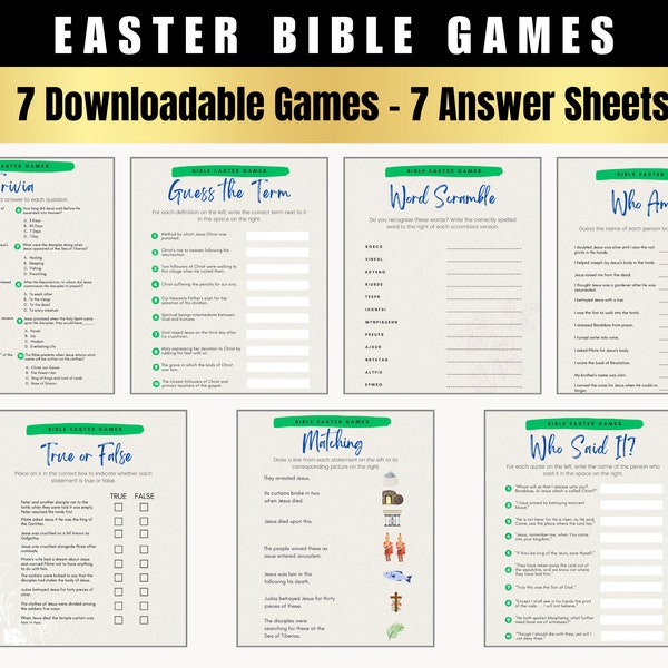 Easter Family Feud - Etsy