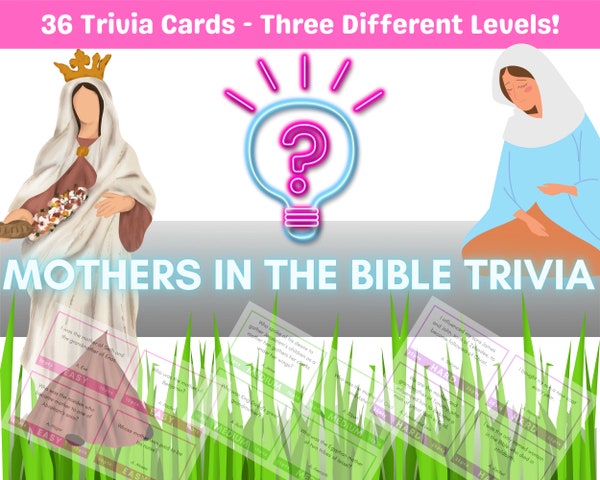 Bible Games, Bible Riddles, Bible Who Am I Riddles, Sunday School Games ...