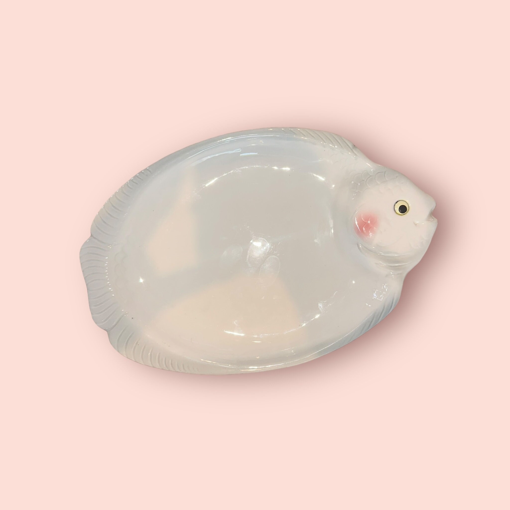 Vintage Ceramic Fish Plate Serving Tray Trinket Dish Made in Japan - Etsy