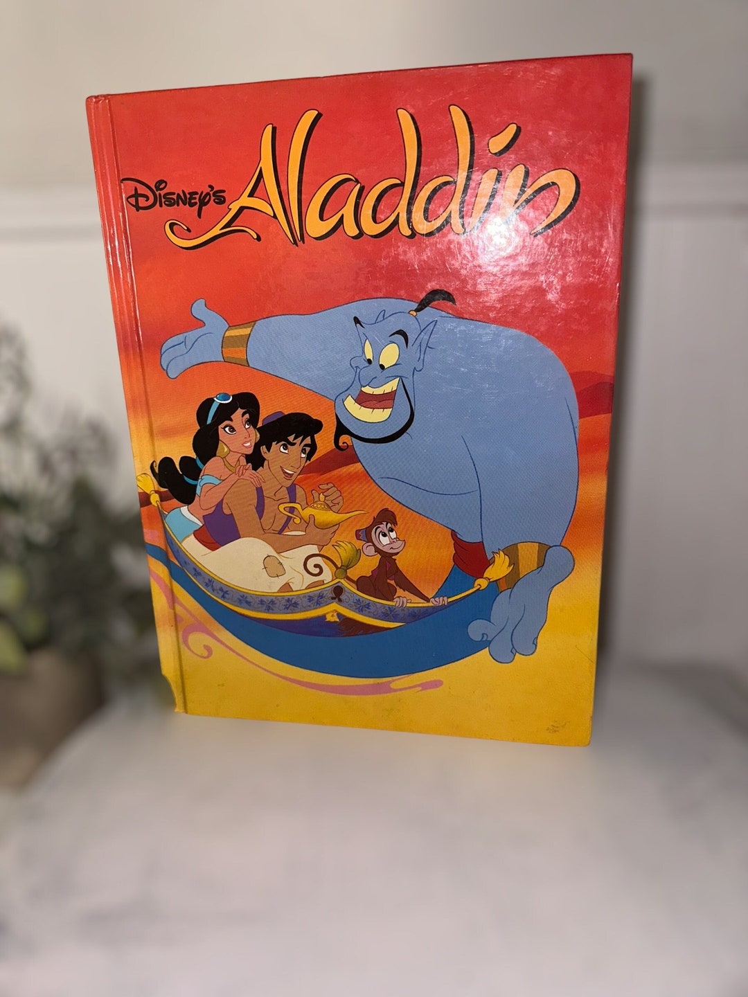 Vintage Aladdin Hardcover Children’s Book | Walt Disney Classics ...