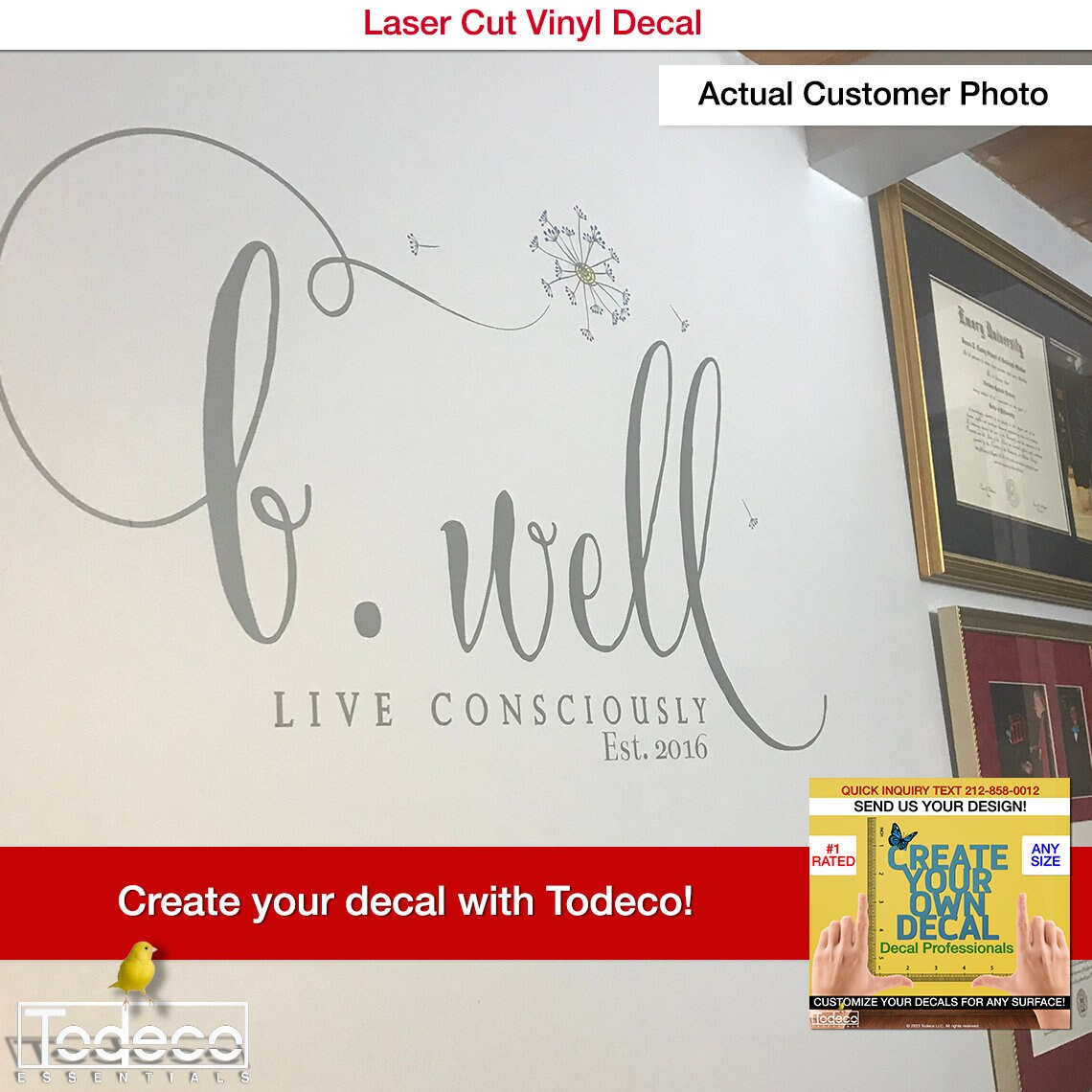 Custom Decal Custom Wall Decal Customized Decal Custom - Etsy