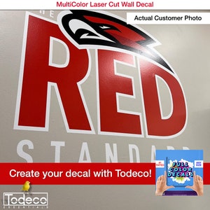 Custom Multicolor Decals, Full Color Vinyl Decals, Custom Wall Decal ...