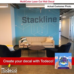 Custom Multicolor Decals, Full Color Vinyl Decals, Custom Wall Decal ...