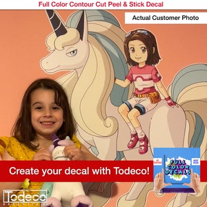 Custom Multicolor Decals, Full Color Vinyl Decals, Custom Wall Decal ...