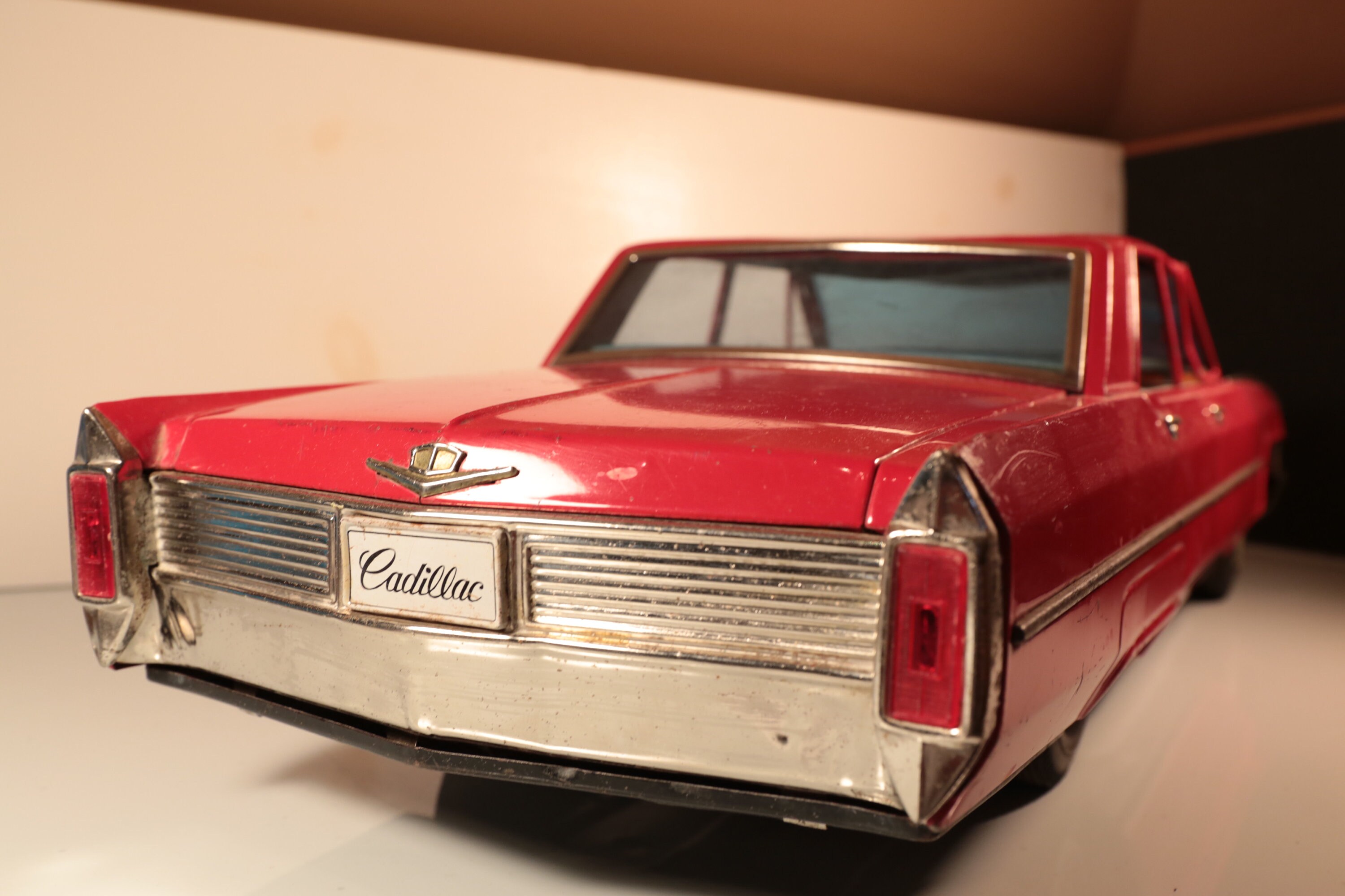 Nomura 1965 Red Cadillac Tin Car - Etsy