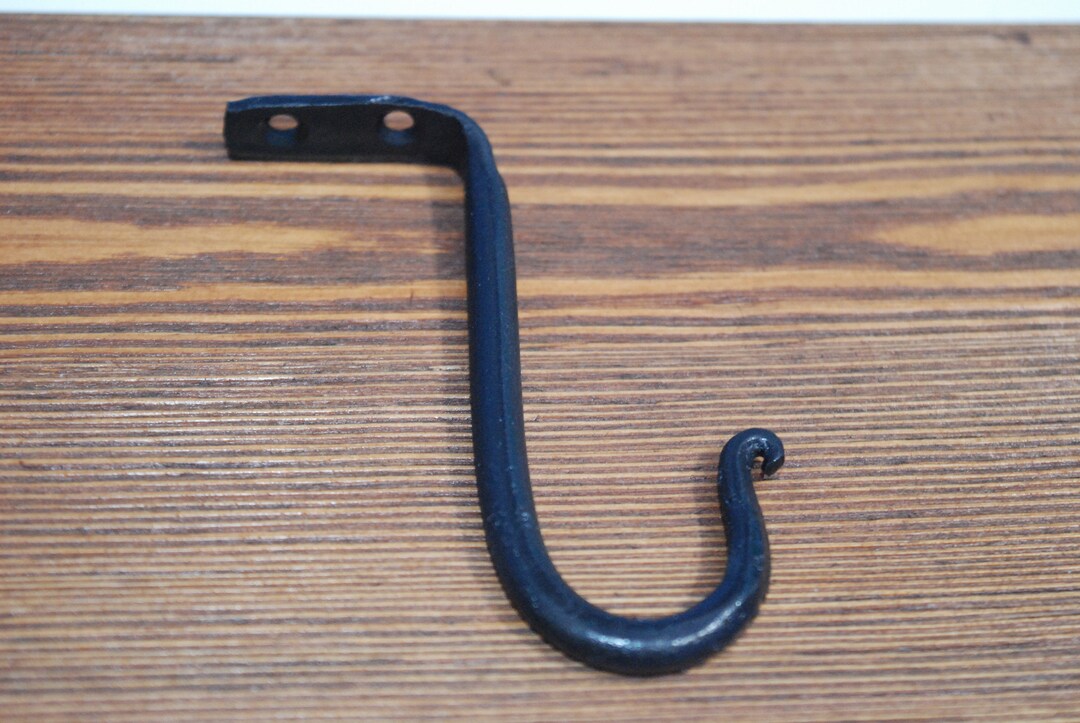 Under Counter Hook Hand Forged - Etsy