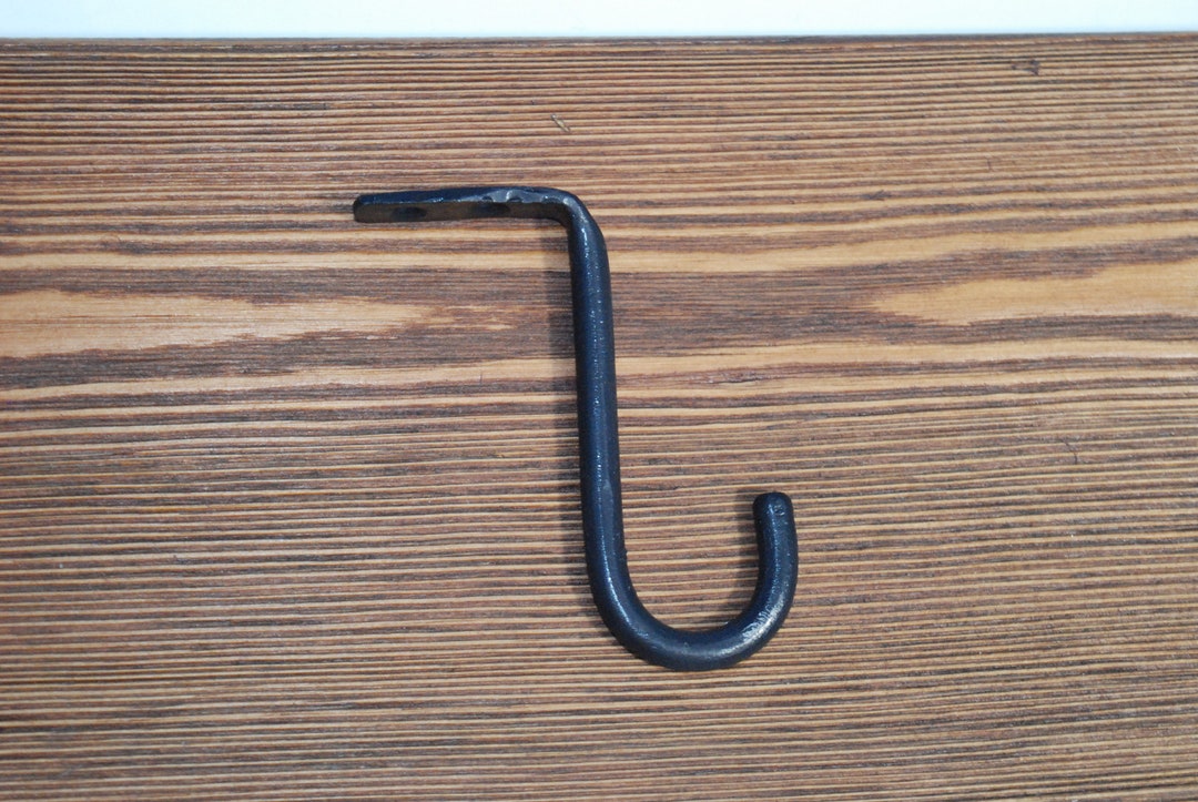 Under Counter Hook Hand Forged - Etsy