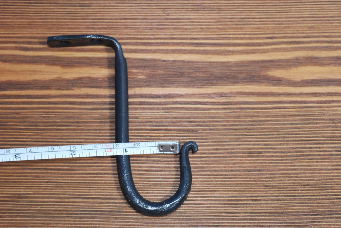 Under Counter Hook Hand Forged - Etsy Canada