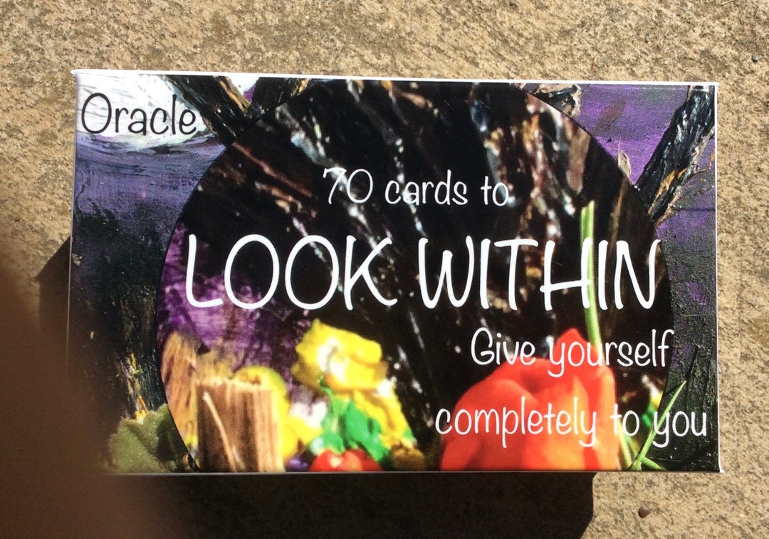 Look Within Oracle Cards - Etsy