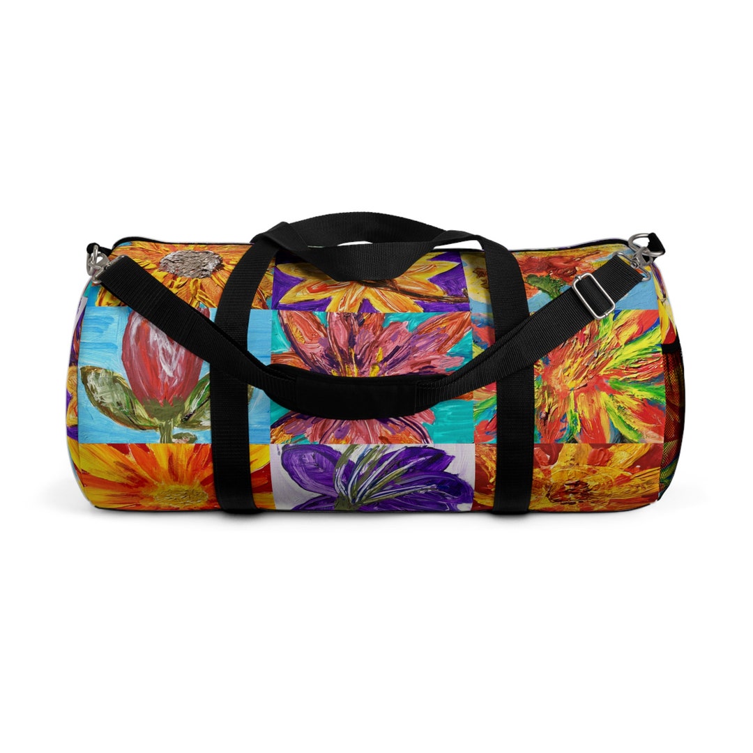 Flower Patch Duffel Bag - Etsy