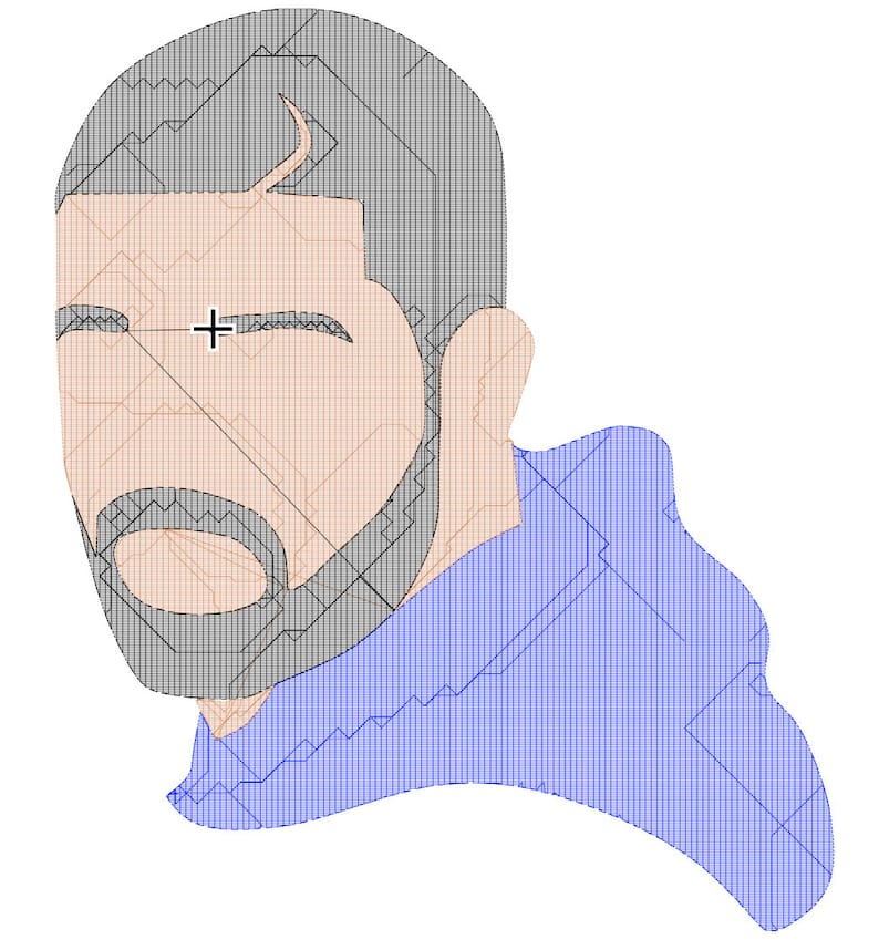 Drake Machine Embroidery File - Etsy