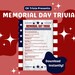 Memorial Day Trivia Game for Families, Memorial Day Trivia for Kids ...
