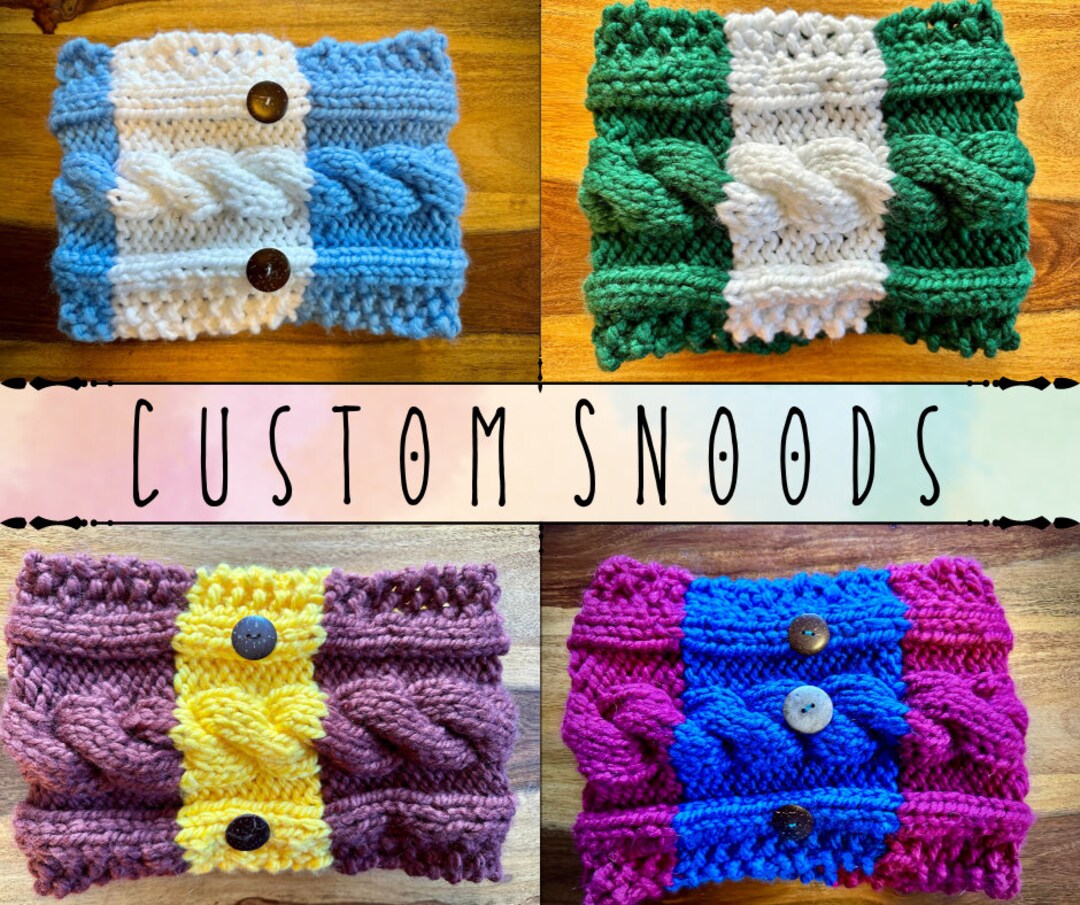 Create Your Own Custom Snood - Etsy UK