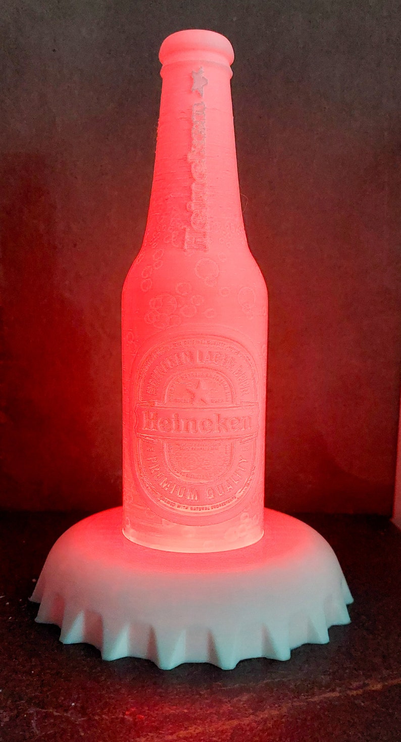 Heineken Beer Bottle Lamp - Etsy