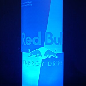 The Red Bull Can Lamp: the Perfect Lighting for the Real Red Bull Fan ...