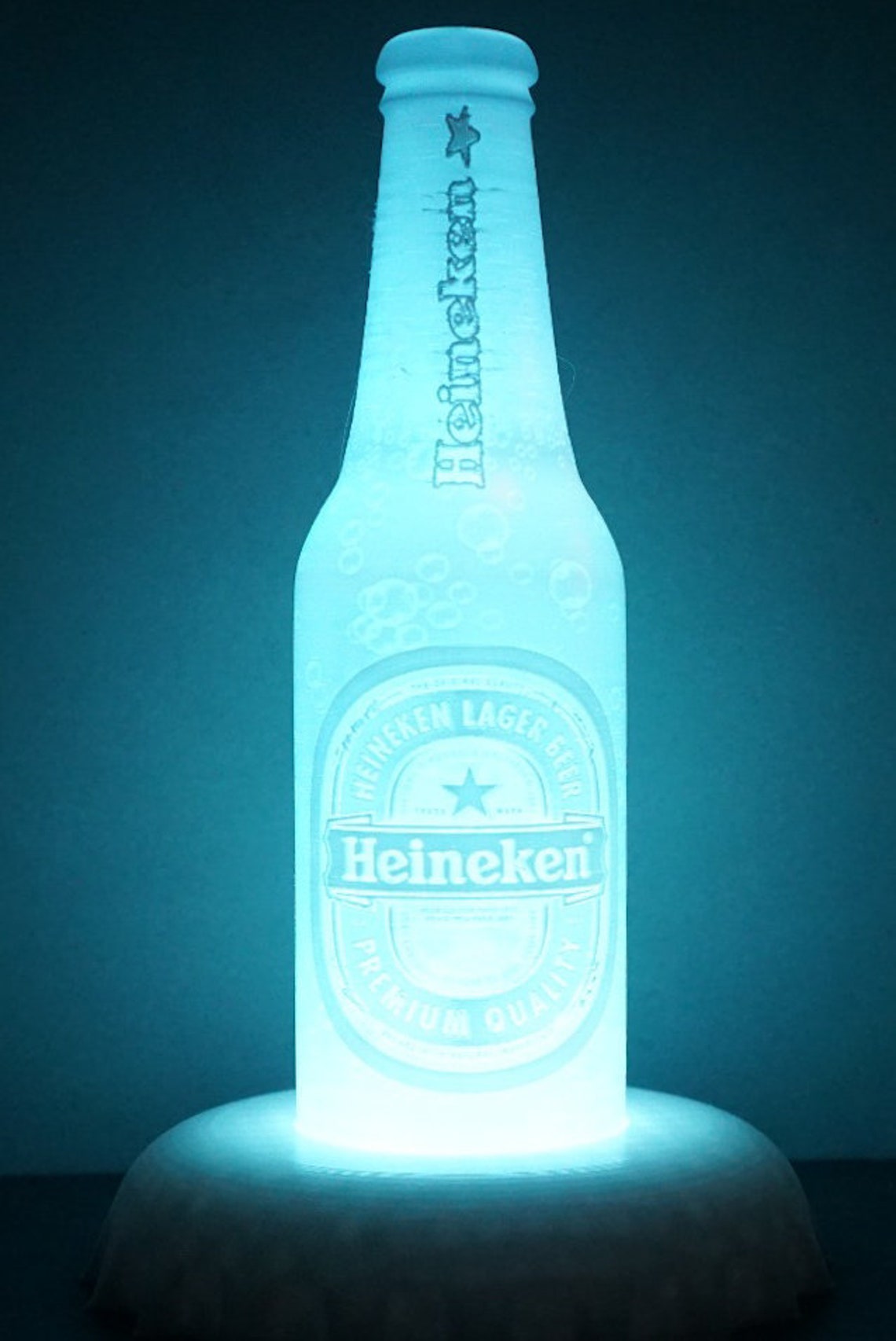 Heineken Beer Bottle Lamp - Etsy
