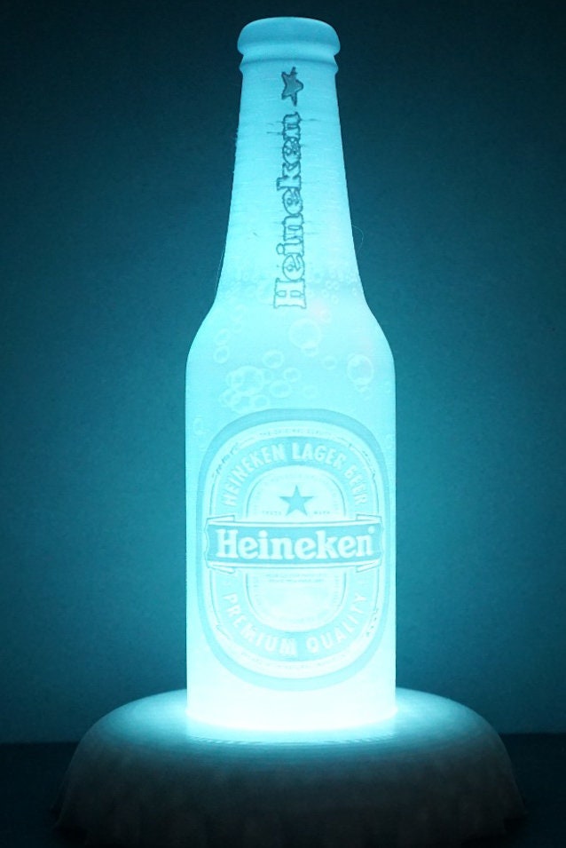 Heineken Beer Bottle Lamp - Etsy