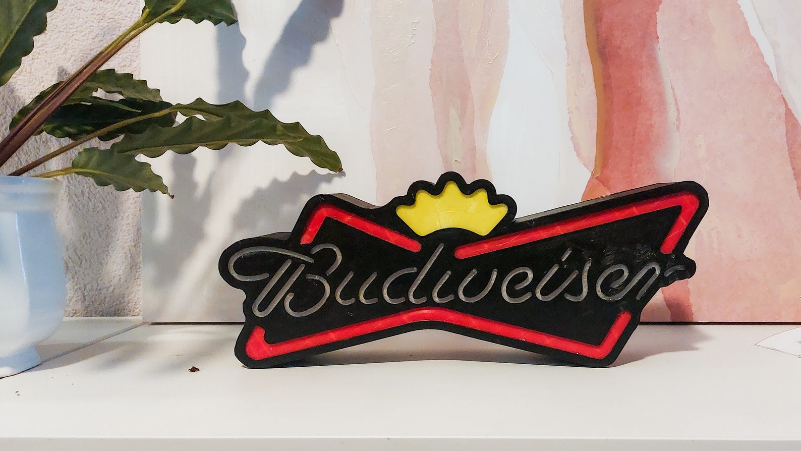 Budweiser Lamp Light up Your Space With Style - Etsy